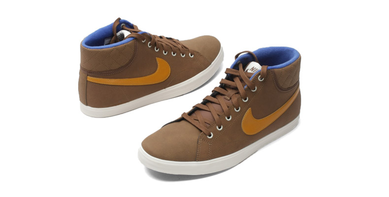【耐克nike555250棕色】NIKE耐克 男子NIKE EASTHAM MID复刻鞋555250-274